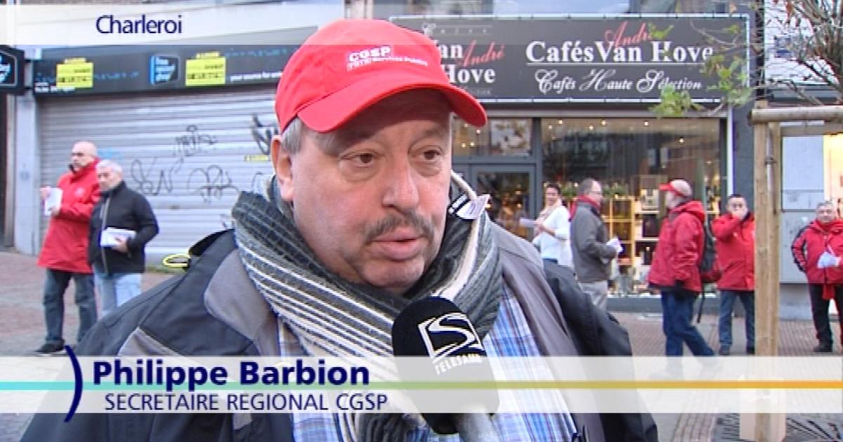 Action de la CGSP ce matin à Charleroi | Télésambre