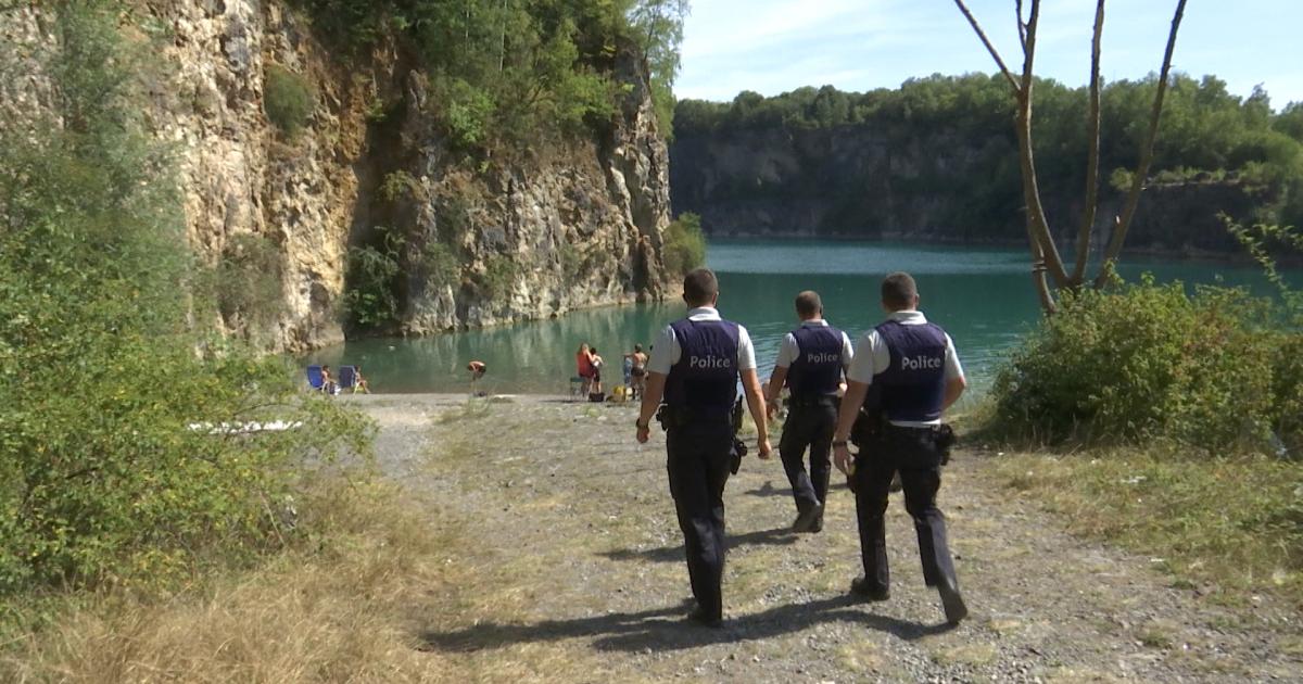 Gros déploiement de police à la carrière Gralex ! | Télésambre